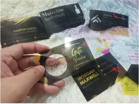 Transparent Calling Card Print Only 50 pcs. | Lazada PH