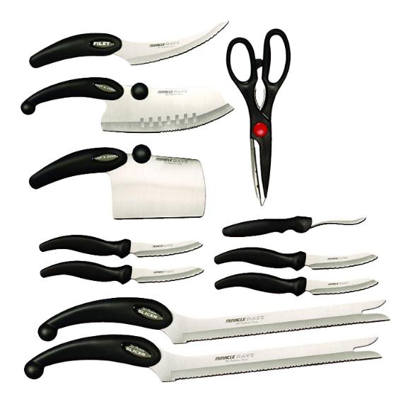 Philippines Spot Miracle Blade World Class 13-piece Knife Set | Lazada PH