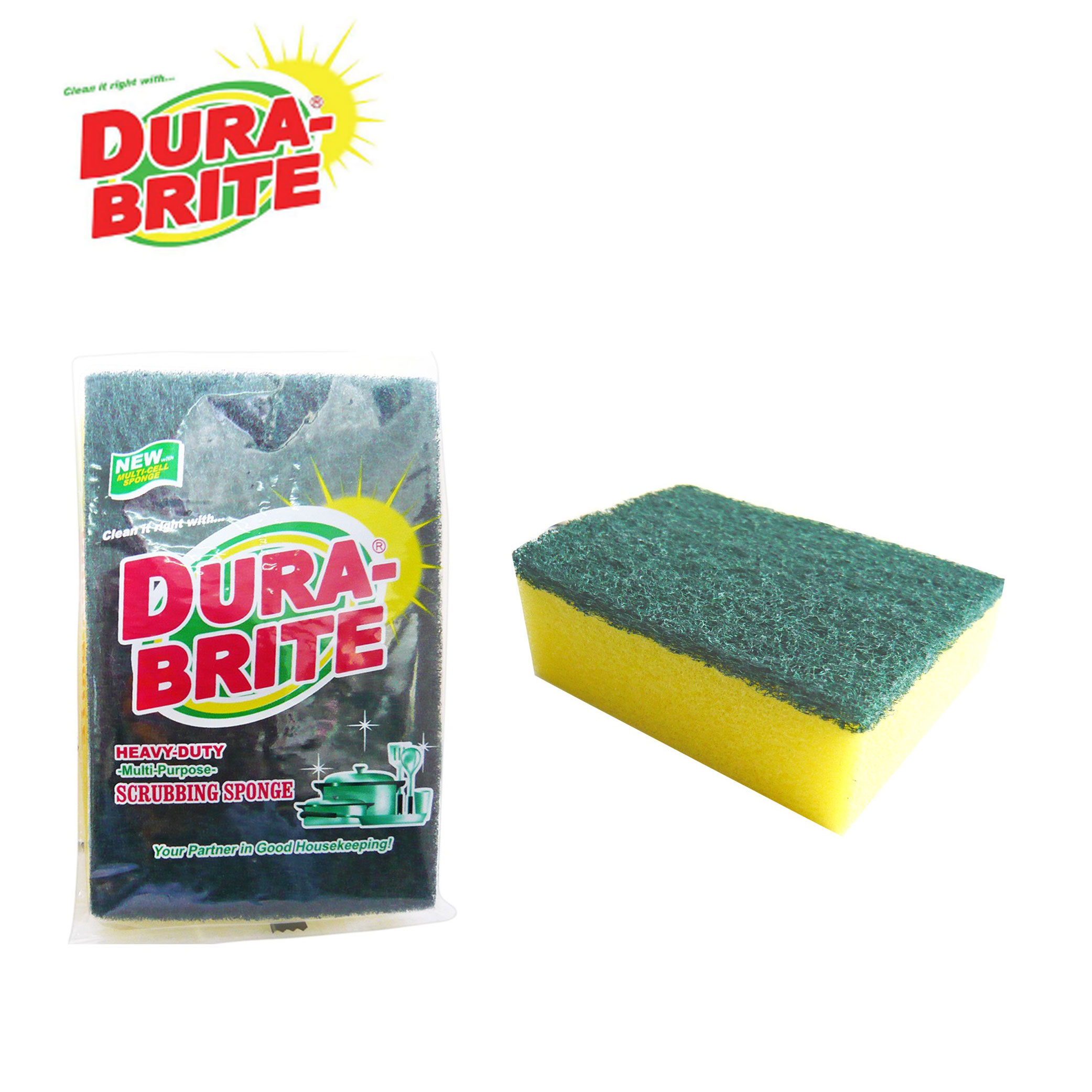 DURA-BRITE® Multi-Purpose Scrubbing Sponge | Lazada PH