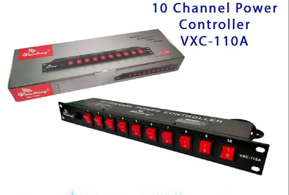 10 Channel Power Controller Broadway VXC-110A Mobile Power Supply ...