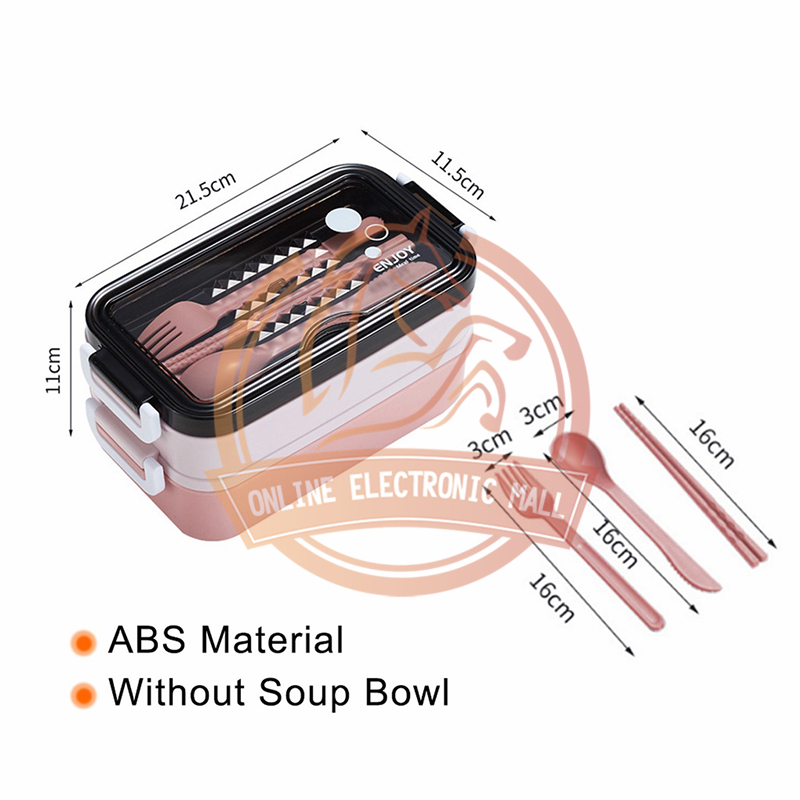 BZ Double-layer Bento Box Leakproof Lunch Boxes | Lazada PH