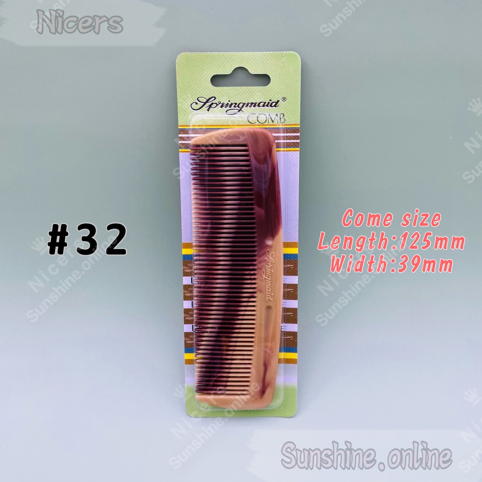 Original Springmaid Plastic Comb (#16,22,82,#31,#32,#33,#24,#29,#37,#42 ...