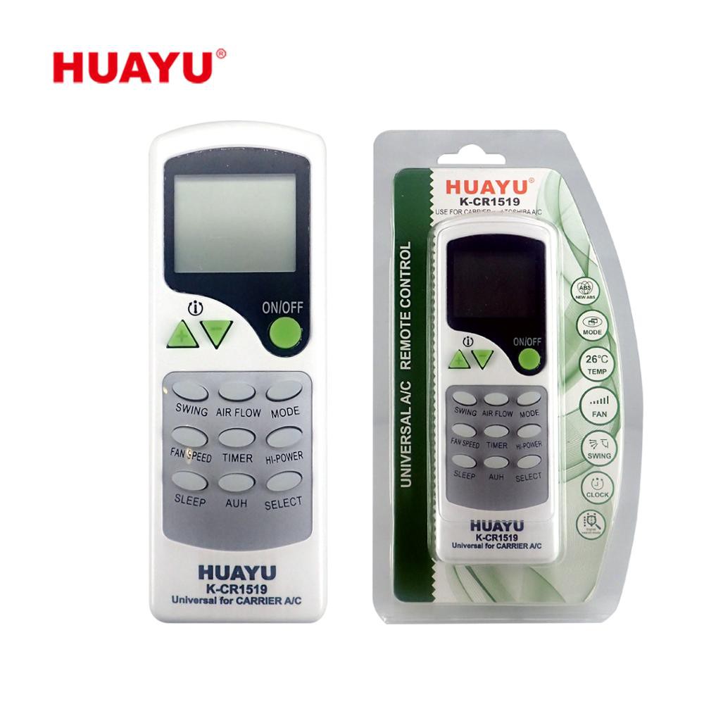 Huayu K-CR1519 Universal AC Remote Control Use for CARRIER air ...