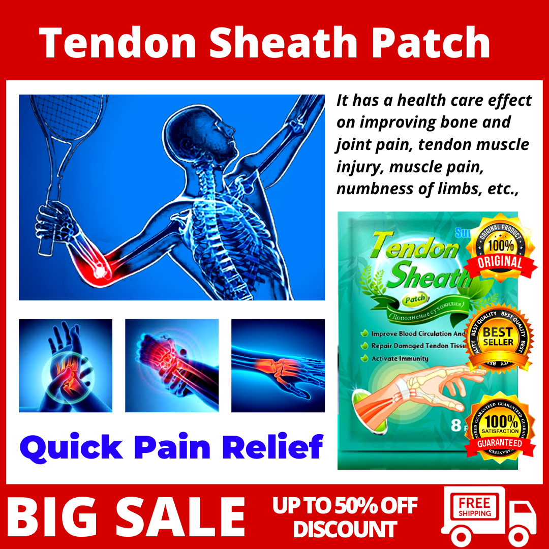 TENDON SHEATH PATCH tendon sheath pain reliever hand wrist support for ...