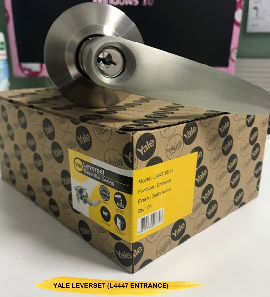 YALE Leverset L4447 US15 (with keys) | Lazada PH