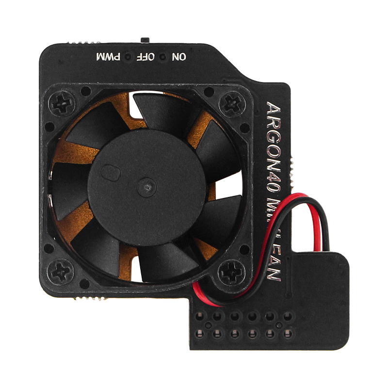 Argon Raspberry Pi 4 Mini Cooling Fan Hat PWM Speed Control GPIO Fans ...