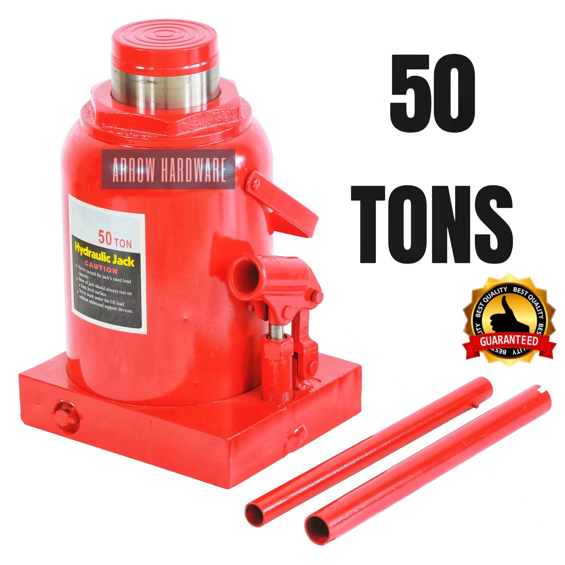 Heavy Duty Bottle Type Hydraulic Jack 50 tons | Lazada PH