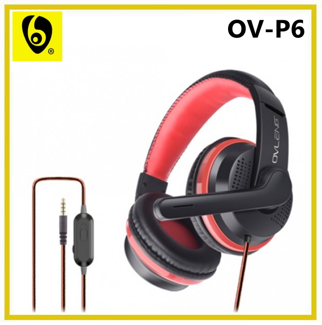 OVLENG P6 3.5mm Jack Super Bass Headphone with 120° Rotatable ...
