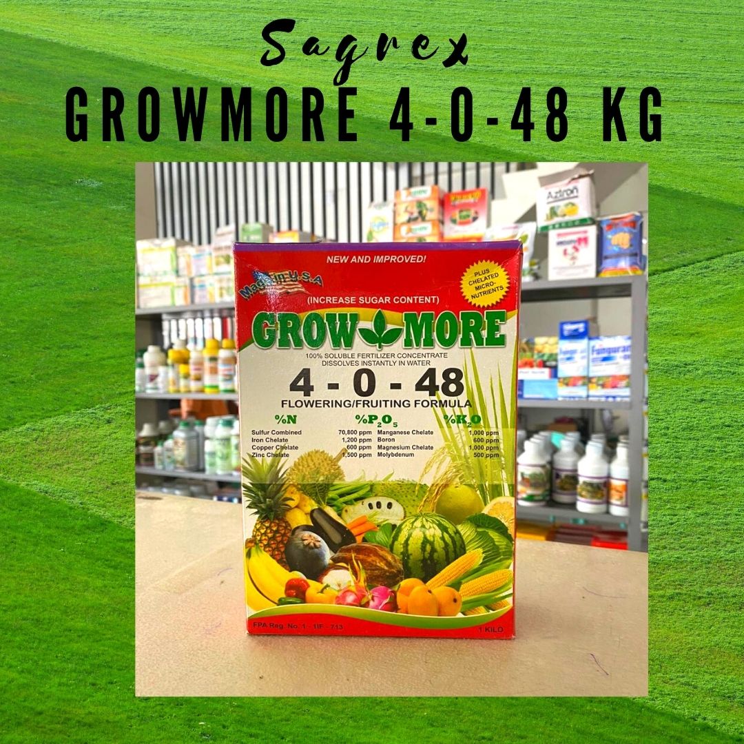 Sagrex GROW MORE GROWMORESoluble Fertilizer 1Kg | Lazada PH