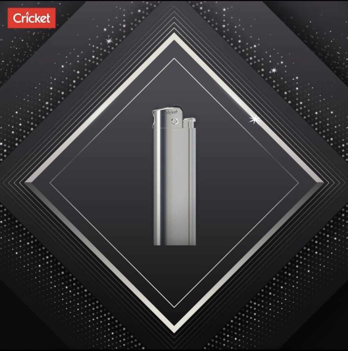 CRICKET Deluxe Steel Lighter SILVER Lighter | Lazada PH