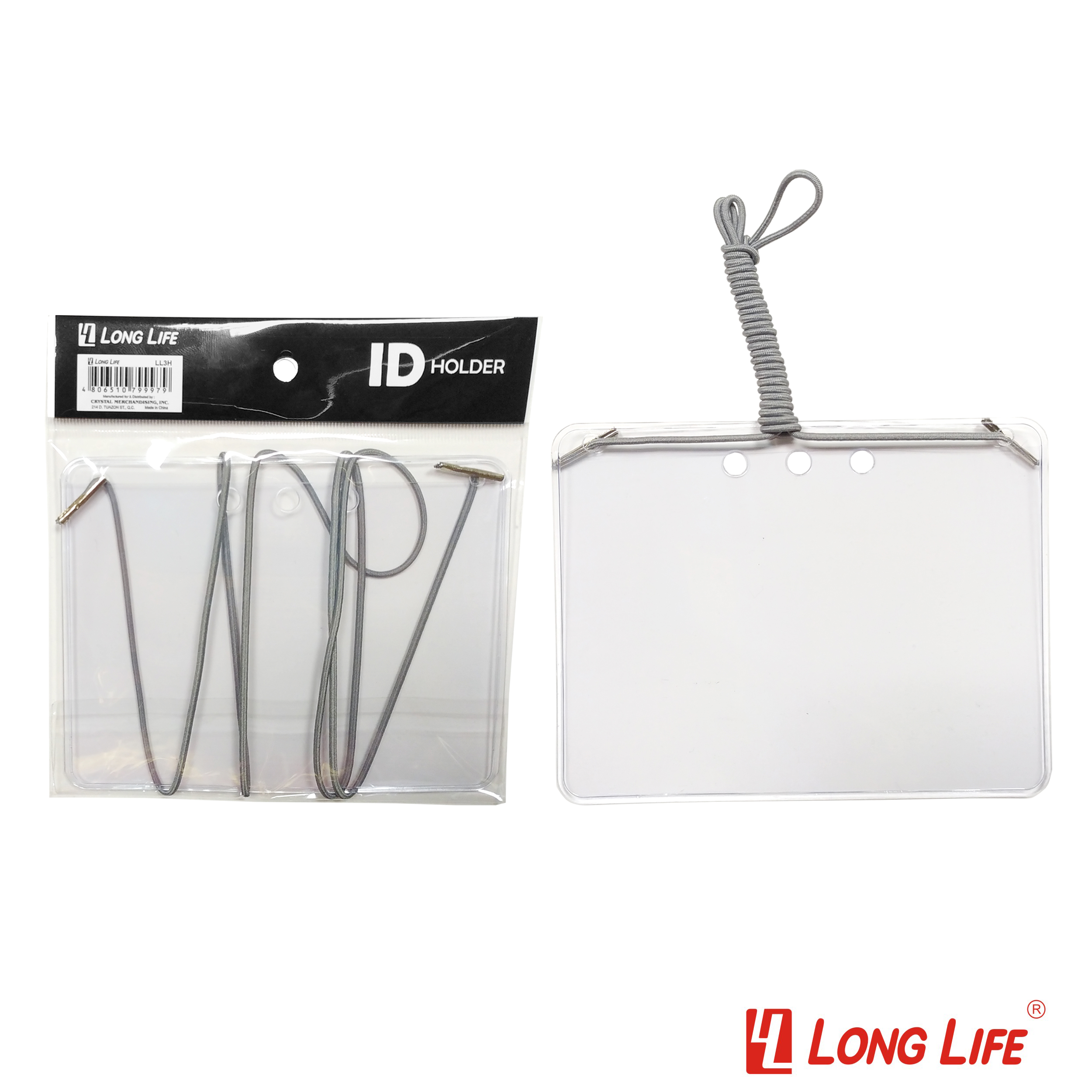 Long Life PVC Plastic ID Jacket Horizontal 7.5cmx10.5cm Clear LL3H ...