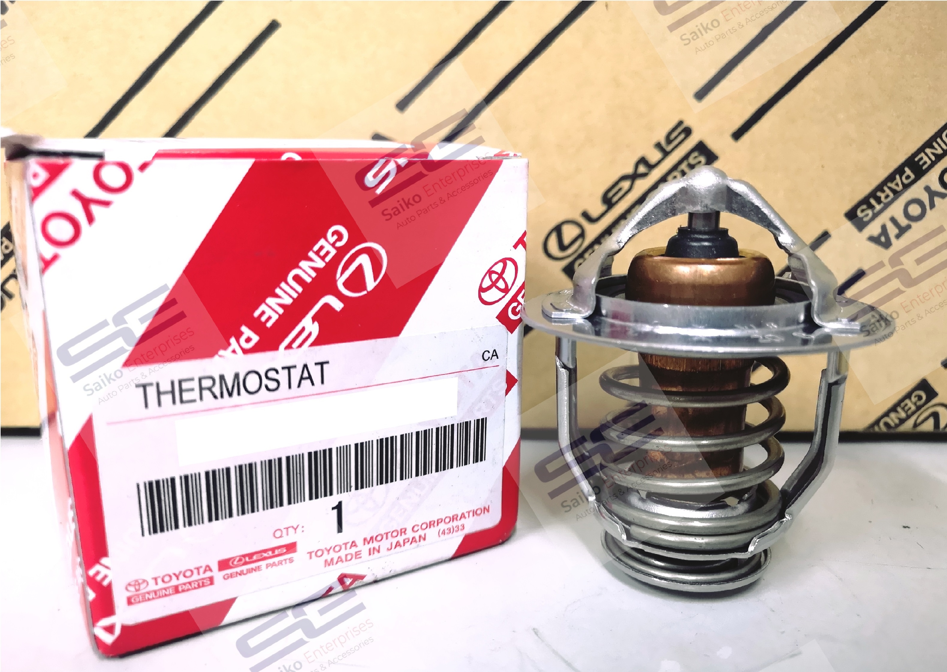 Toyota Thermostat for Hilux 4Runner Surf MR2 Camry Celica Landcruiser ...