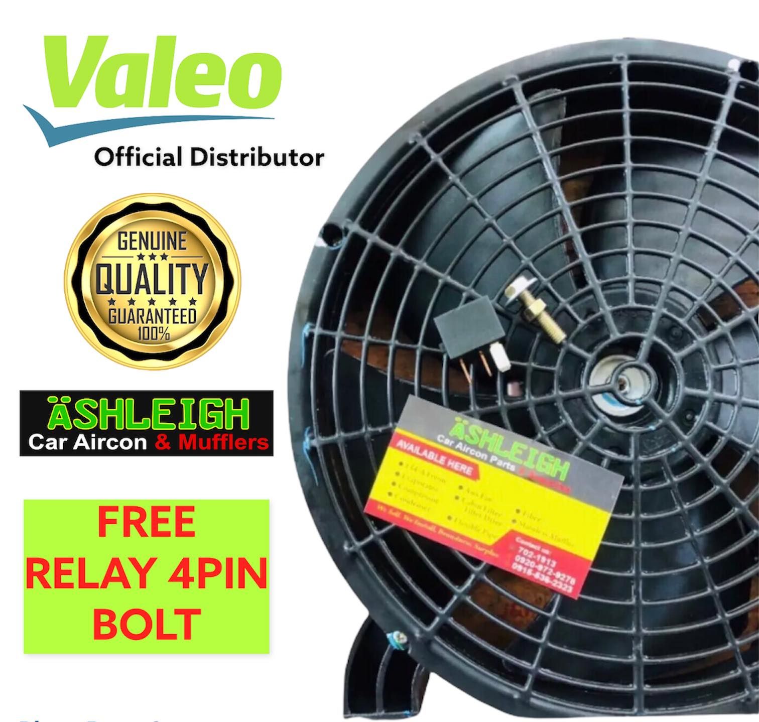 Mitsubishi Montero Aux Fan Motor Assembly VALEO Original / Genuine ...