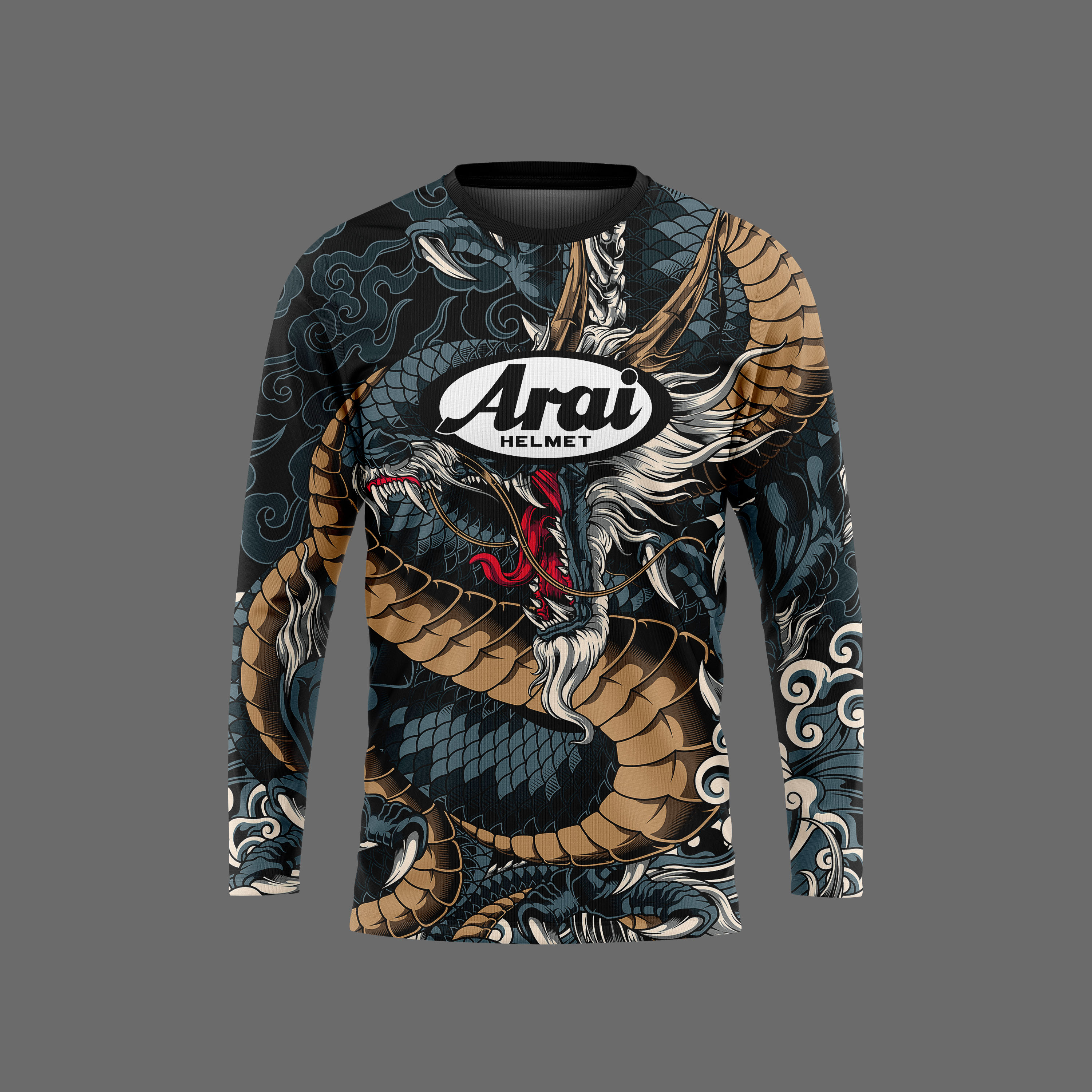 ARAI Design 7 Longsleeve Jersey | Lazada PH