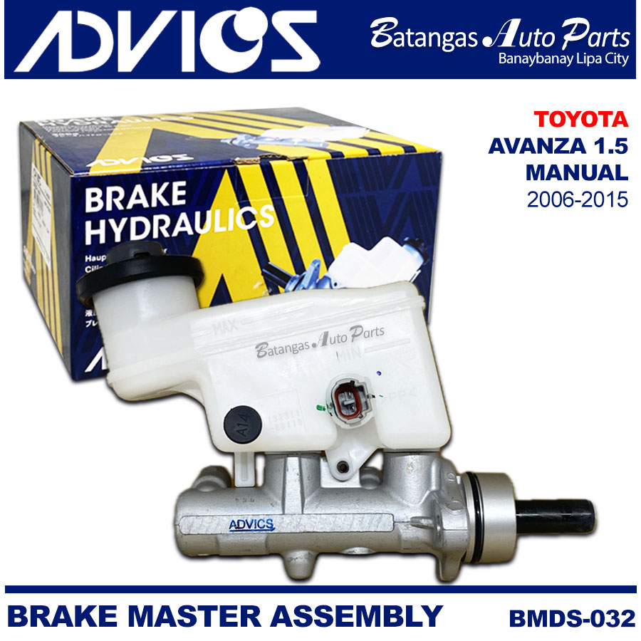 ADVICS BRAKE MASTER TOYOTA AVANZA 1.5 3SZ 2006-2015 MANUAL TRANSMISSION ...