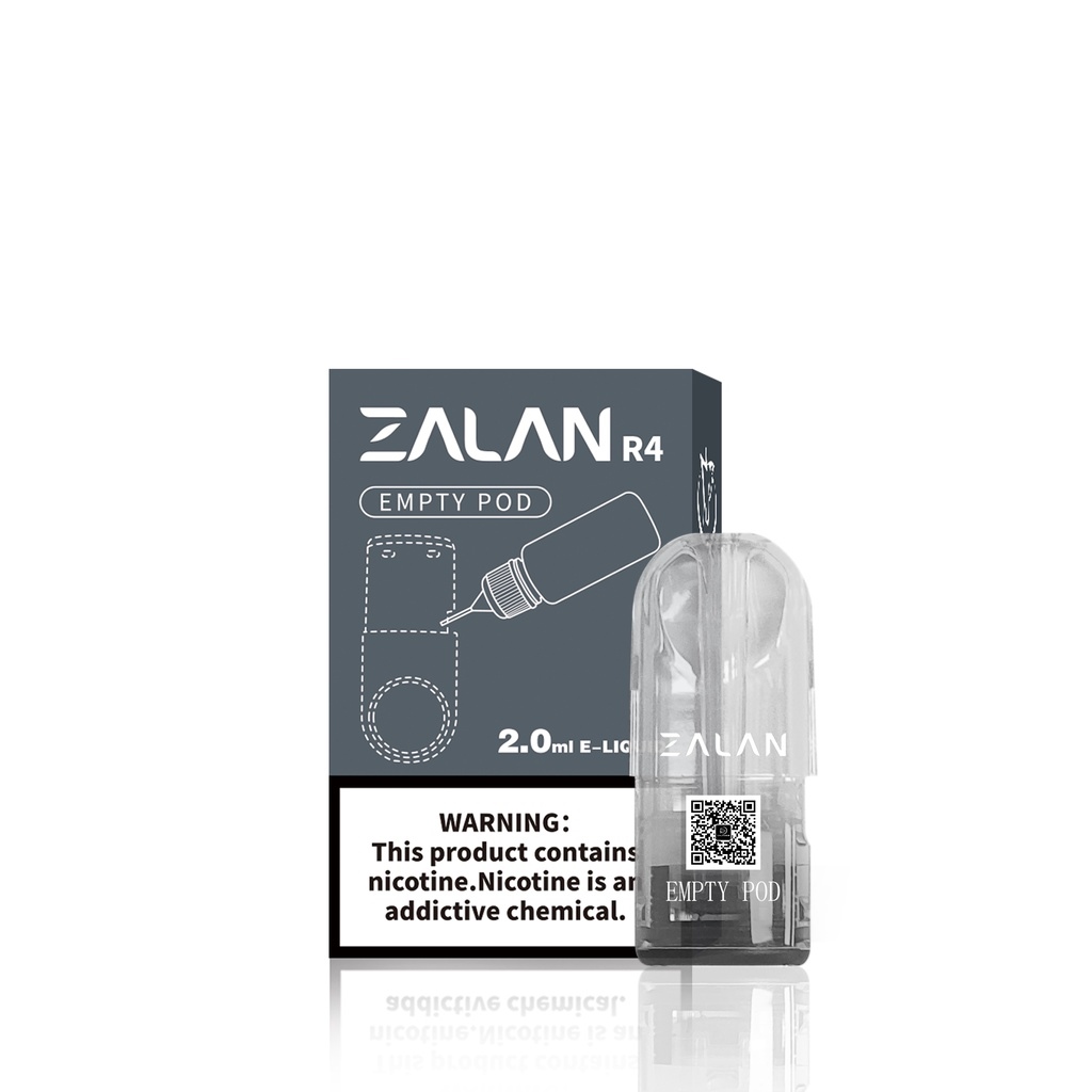 ZALAN R4 RELX Infinity Pod / RELX Essential Refill Pod Refillable Empty ...