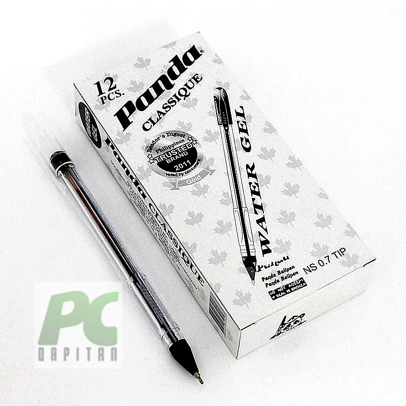 PANDA CLASSIQUE BALLPEN BLACK [12PCS/BOX] | Lazada PH