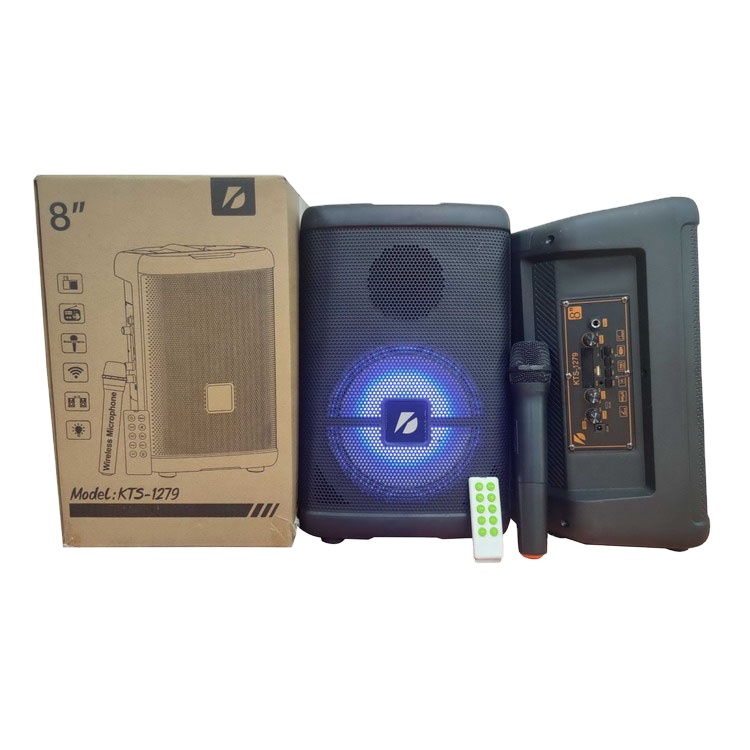 KTS-1279 Portable Speaker Wireless Bluetooth Karaoke Stereo Wireless ...