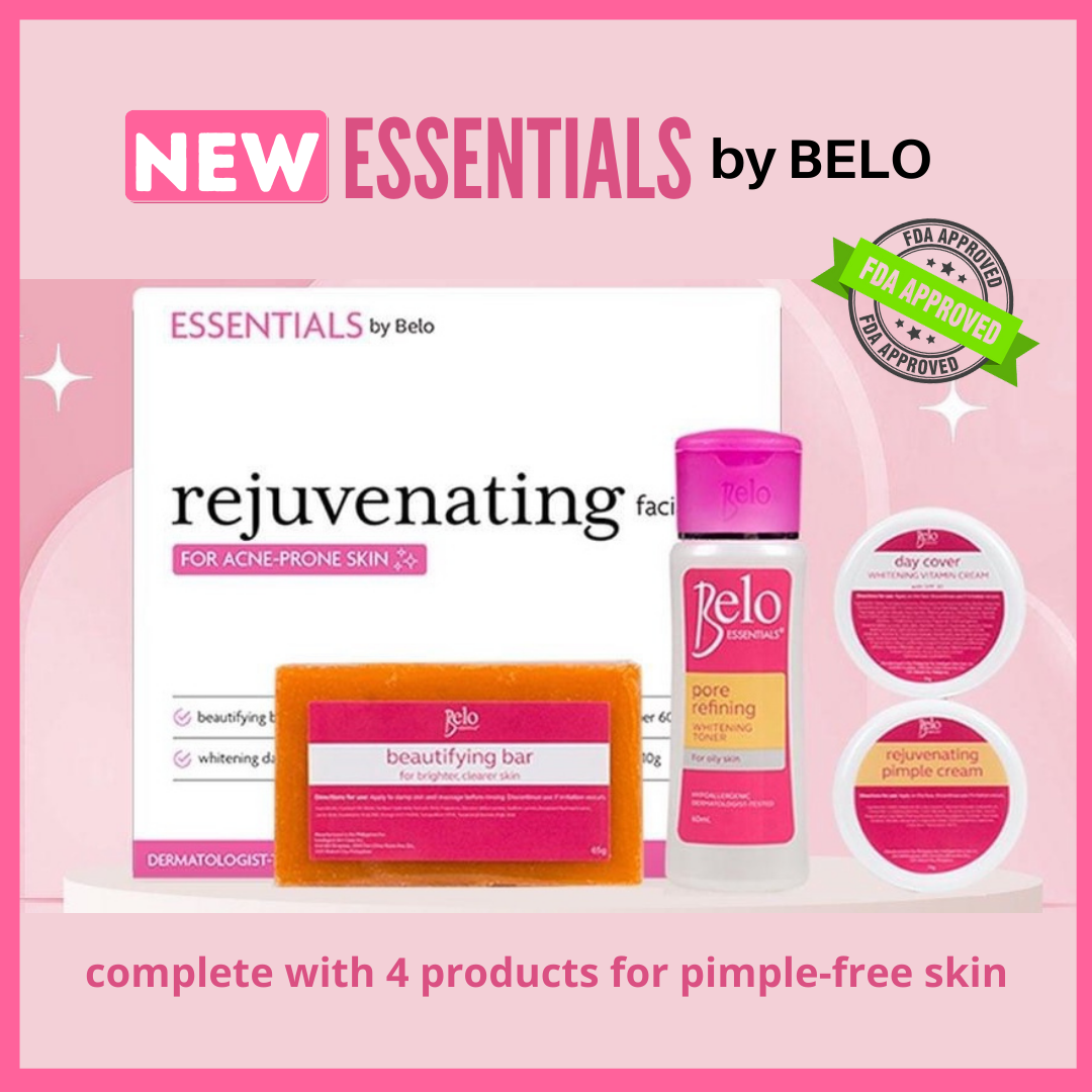 [NATURE SKIN] Belo Essentials Rejuvenating & Whtening Set For Day And ...