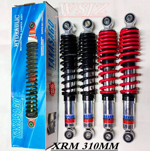 Motorcycle XRM wave 310mm 2psc TAKASAGO rear shock | Lazada PH