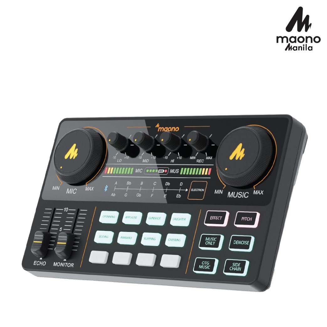 Maono AU-AM200 Maonocaster Portable All-In-One Podcast Production ...