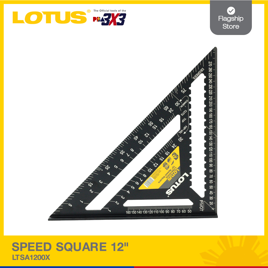 Lotus Speed Square 12" LTSA1200X - Measuring & Leveling Tools | Lazada PH