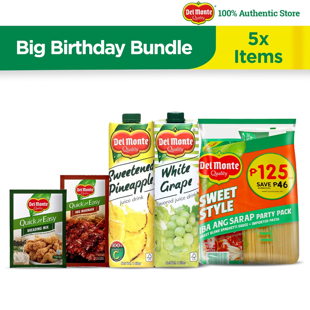 【Hot Sale】Del Monte Big Birthday Savers Bundle | Lazada PH