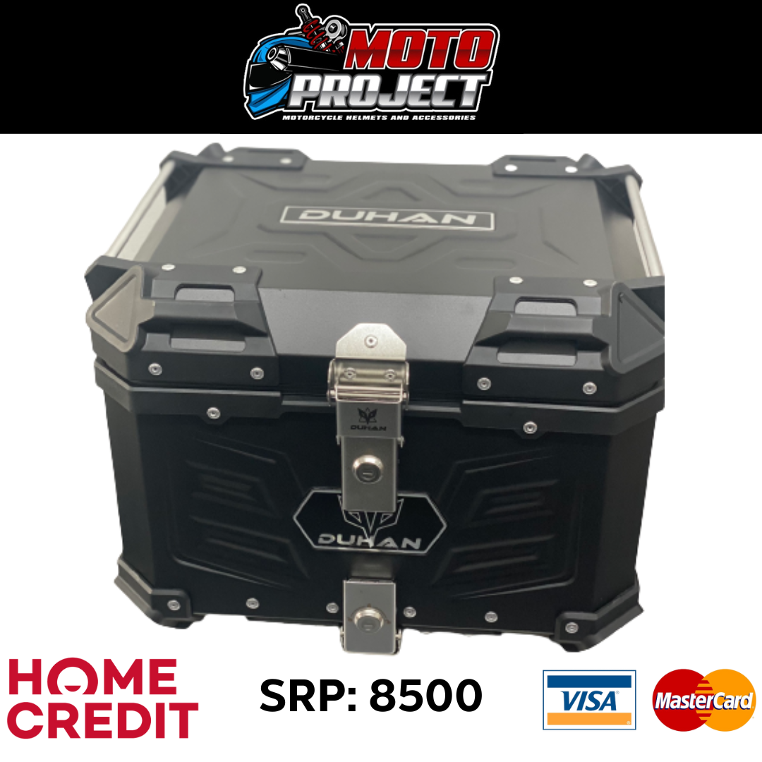 DUHAN ALLOY TOPBOX V8 45 LTRS MATTE BLACK | Lazada PH