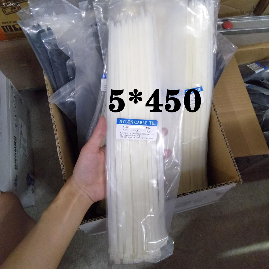 100pcs/bag High quality Nylon Cable Tie Zip Ties Multipurpose ...