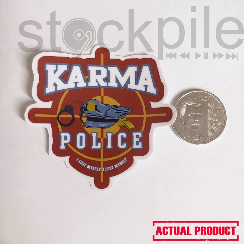 RADIOHEAD ROCK N ROLL BAND VINYL STICKERS | Lazada PH