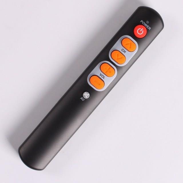 6 keys Big Button Universal Learn Remote Control Programmable Infrared ...