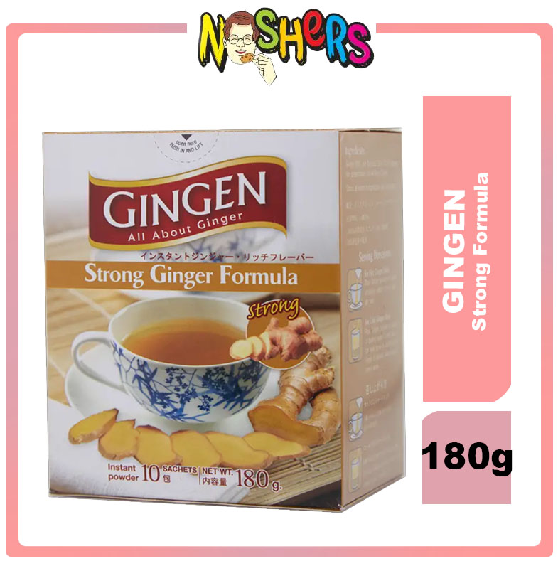 Noshers Gingen Instant Ginger Tea Strong Formula Ginger Strong Formula ...