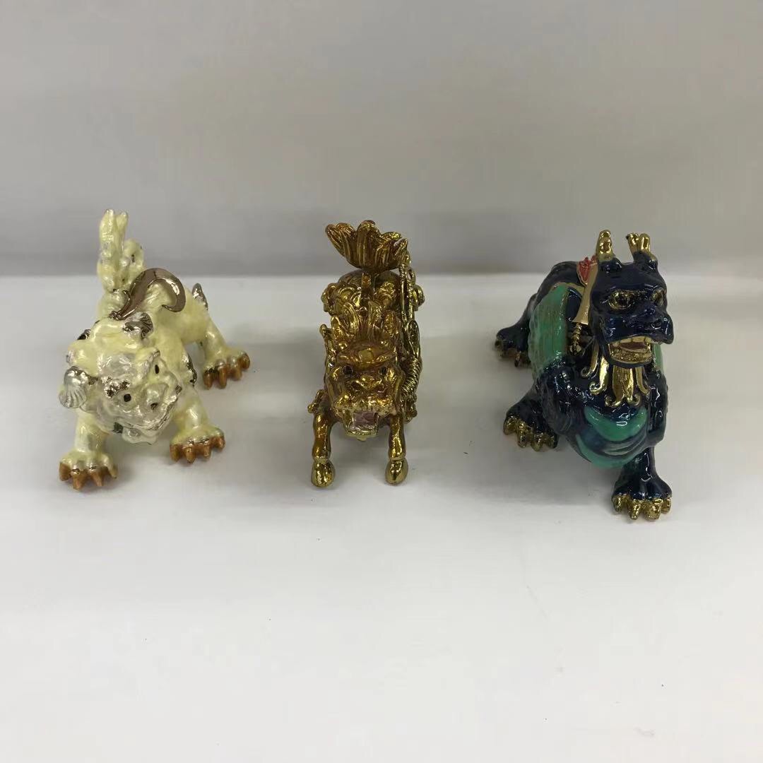 Fengshui THREE DIVINE GUARDIANS WITH IMPLEMENTS | Lazada PH