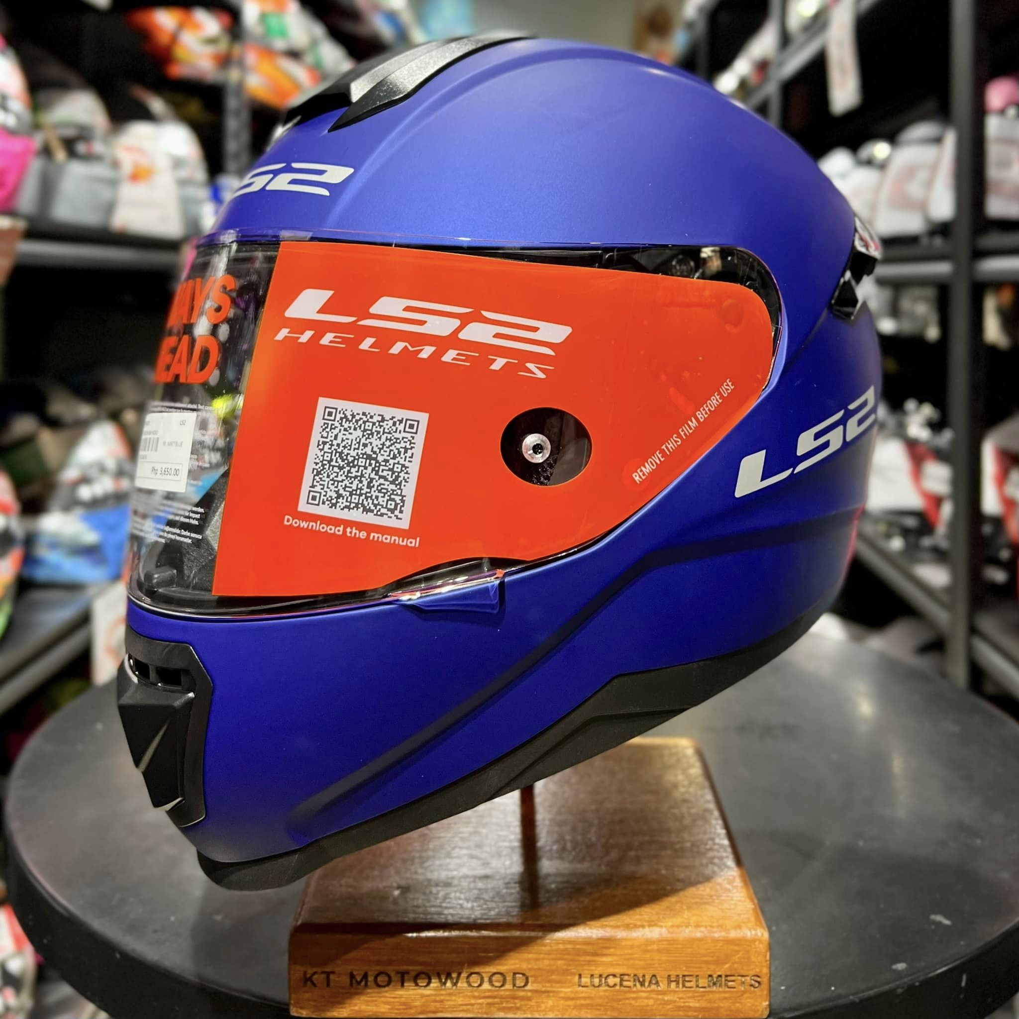 LS2 FF802 FLASH Mono Full Face Single Visor Helmet w/ FREE EXTRA VISOR ...