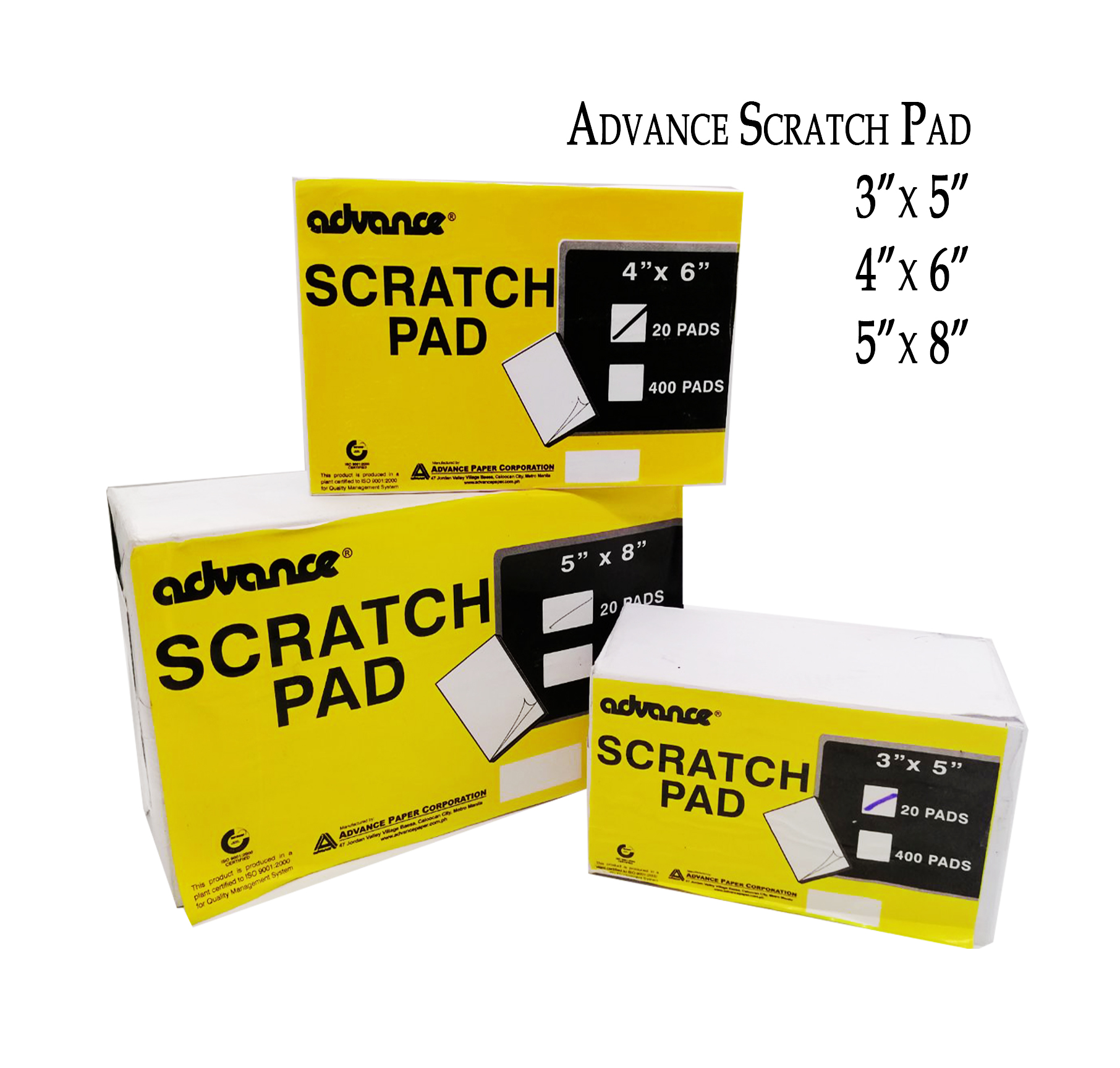 10Pads Scratch Pad paper | Lazada PH