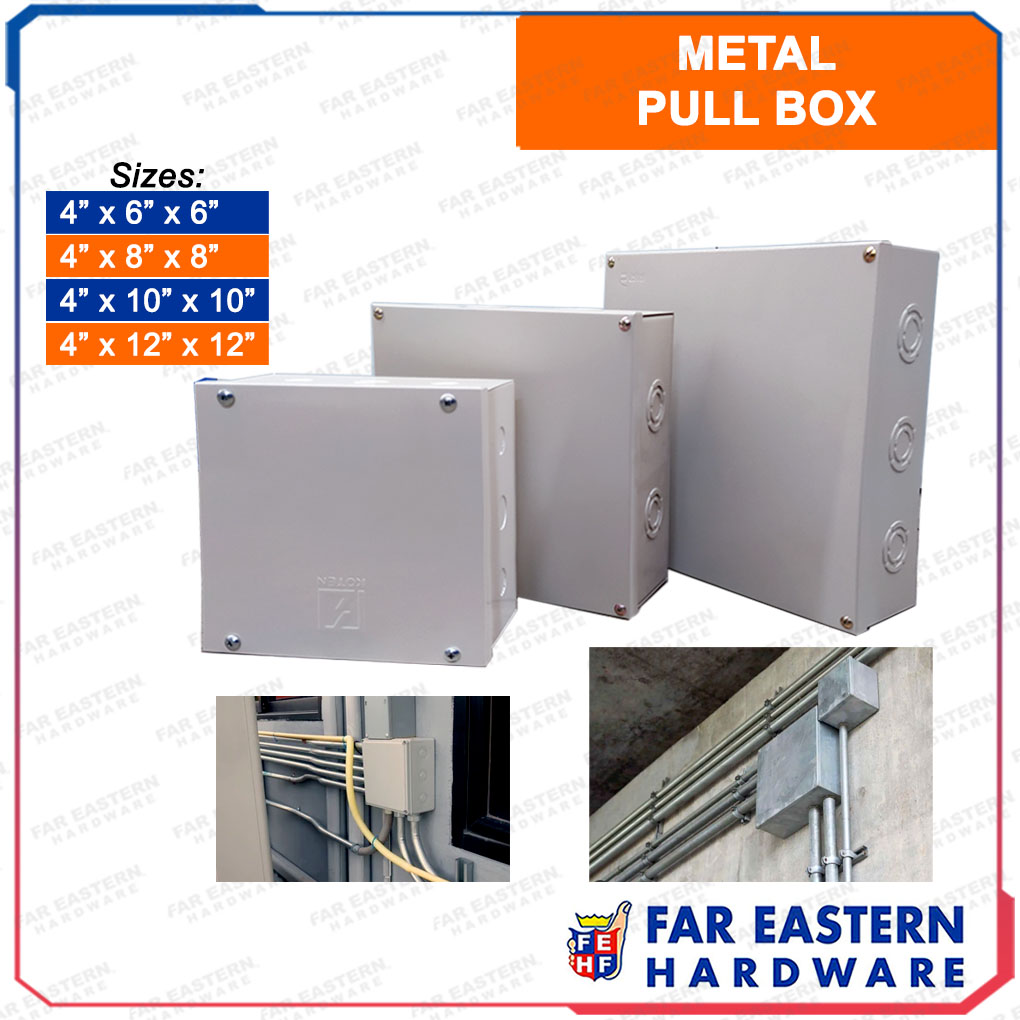 Metal Pull Box #18 for Electrical Wires Cable Conduit Fittings 4" x 6 ...