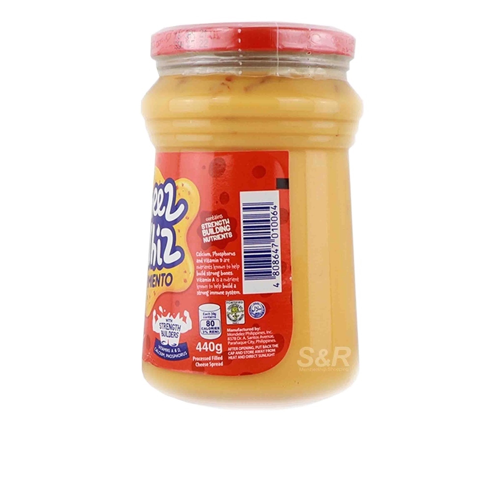 Cheese Whiz Pimiento 440g | Lazada PH