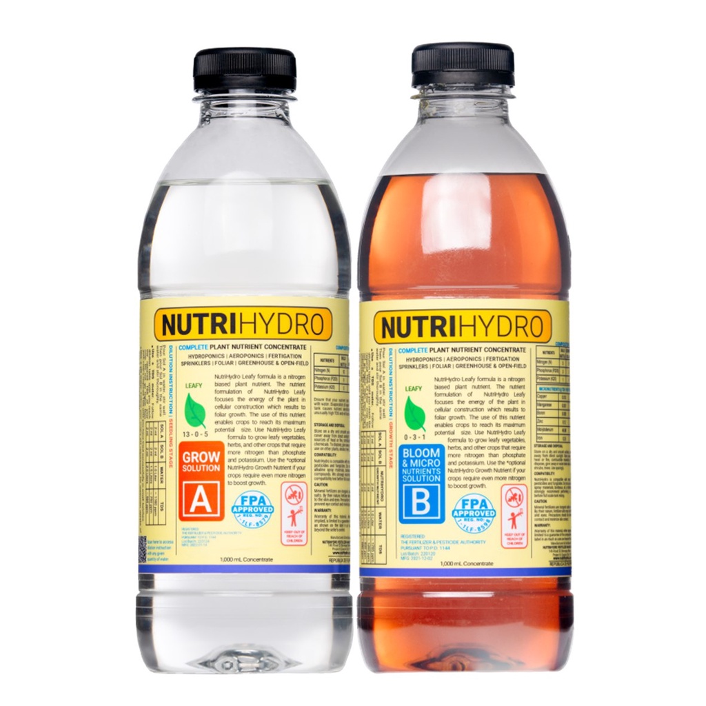 Potted plant ☛Leafy Greens Nutsol | NutriHydro Nutrient Solution ...