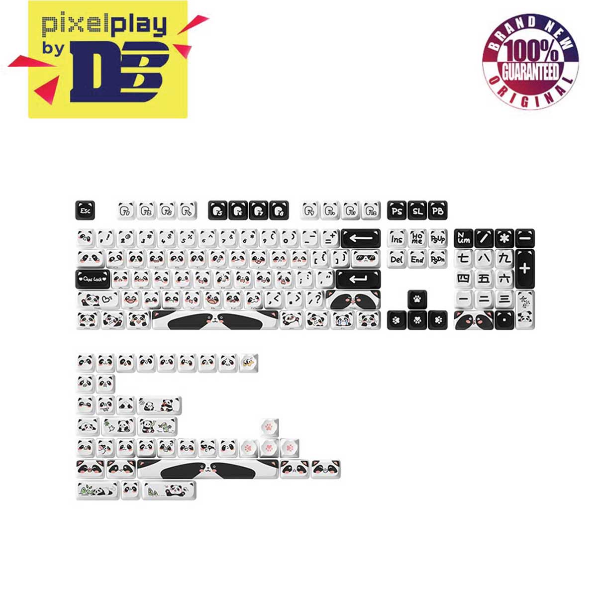 Akko Panda Mao Keycap Set 142 Keys | Lazada PH