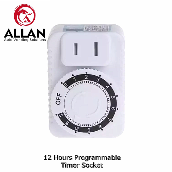 Allan 12-hour automatic power off timer socket/for electric bicycles ...