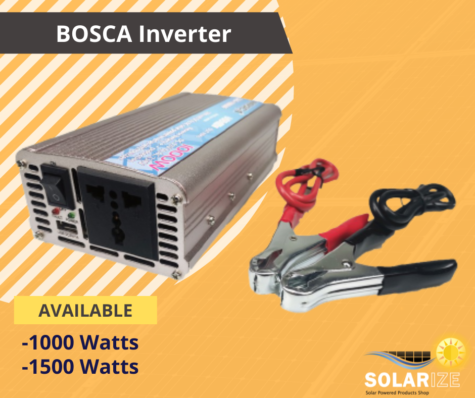 SOLARIZE Bosca Inverter 1000 watts 1500 watts | Lazada PH