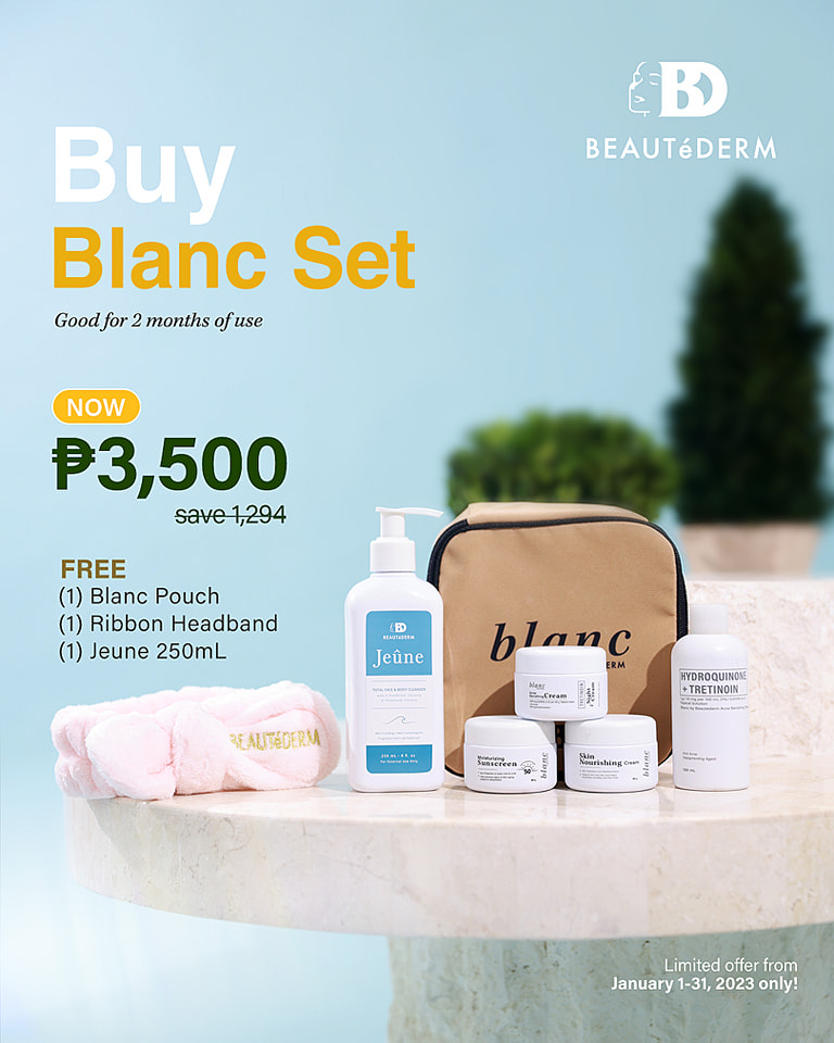 Beautederm Blanc Set with FREEBIES | Lazada PH