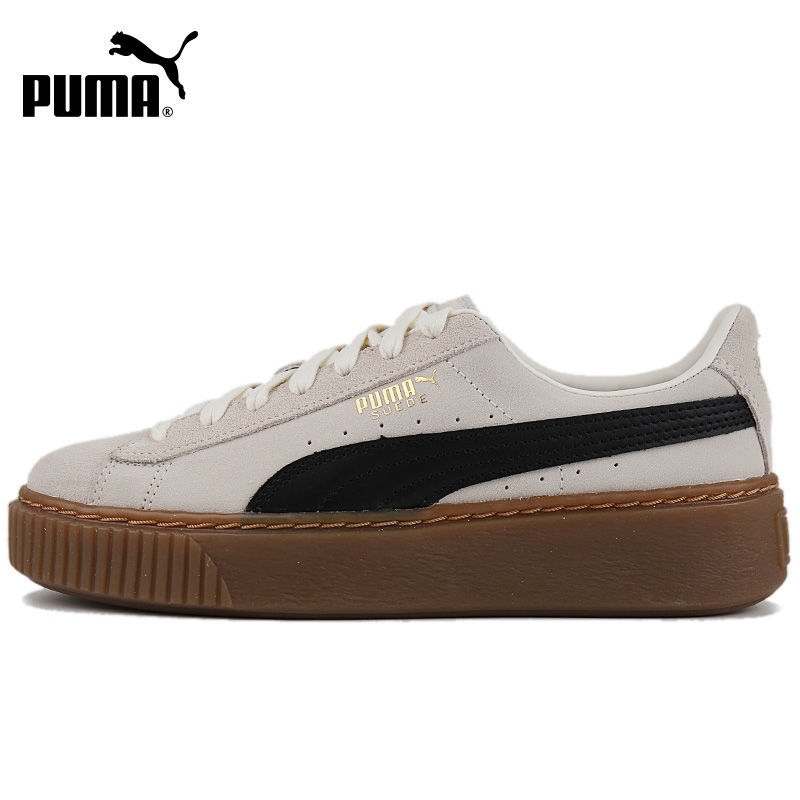 PUMA Suede Platform Core Fashion Sneaker In Brown Lyst