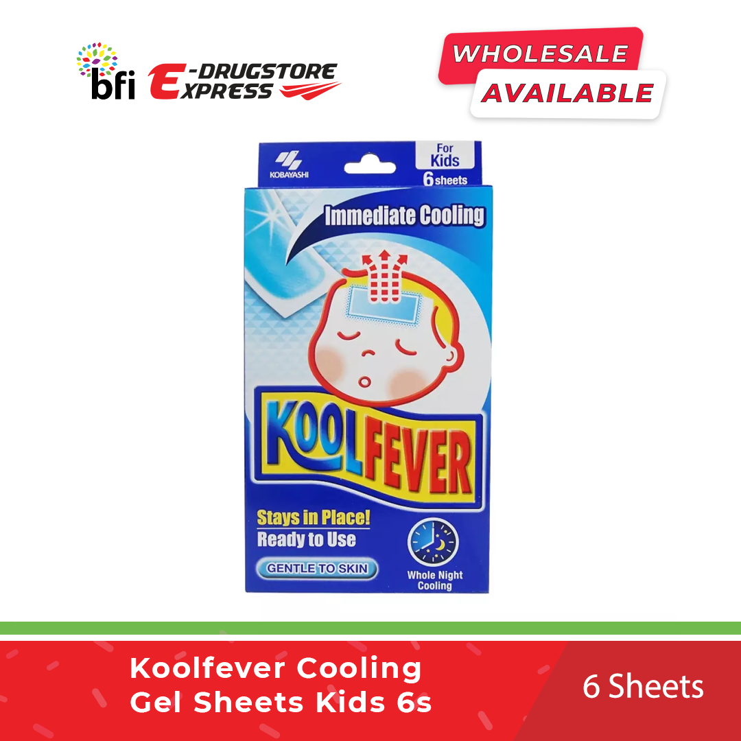 Koolfever Cooling Gel Sheets Kids 6s | Lazada PH