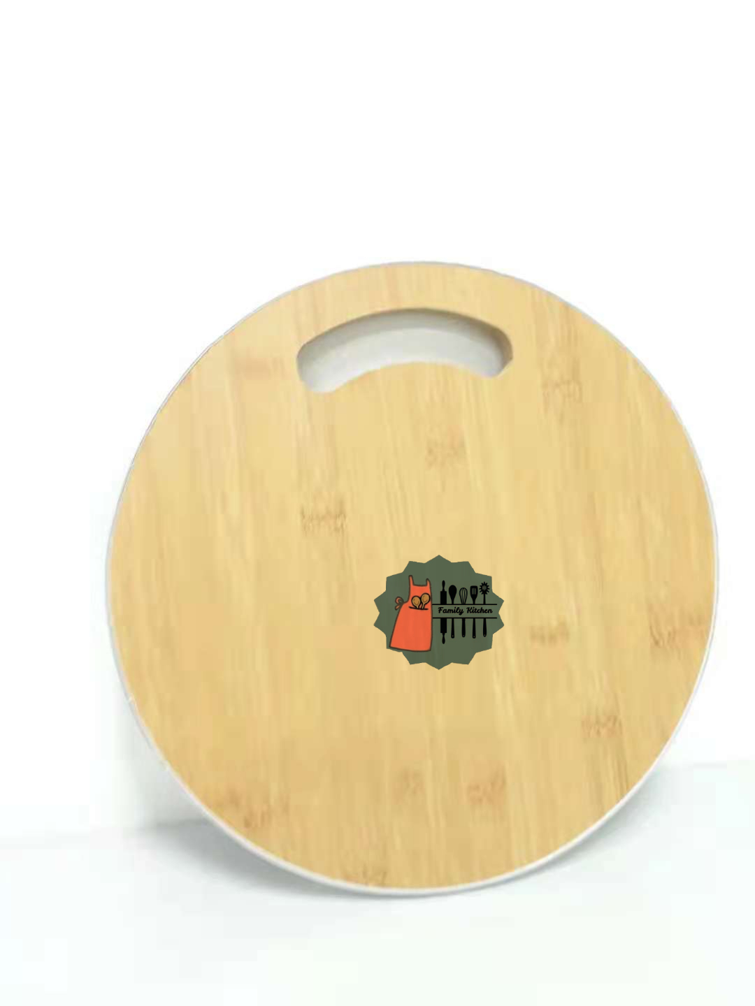ROUND WOOD CHOPPING BOARD w/ BORDER DESIGN | Lazada PH