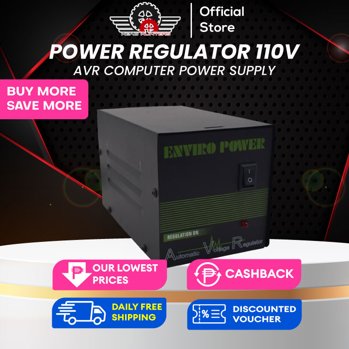 Hunter House Enviro Power Regulator 50W With 110V Automatic Voltage ...