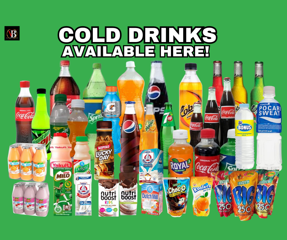 Laminated SOFT DRINK (green)Signages A4 Size water proof makapal ...