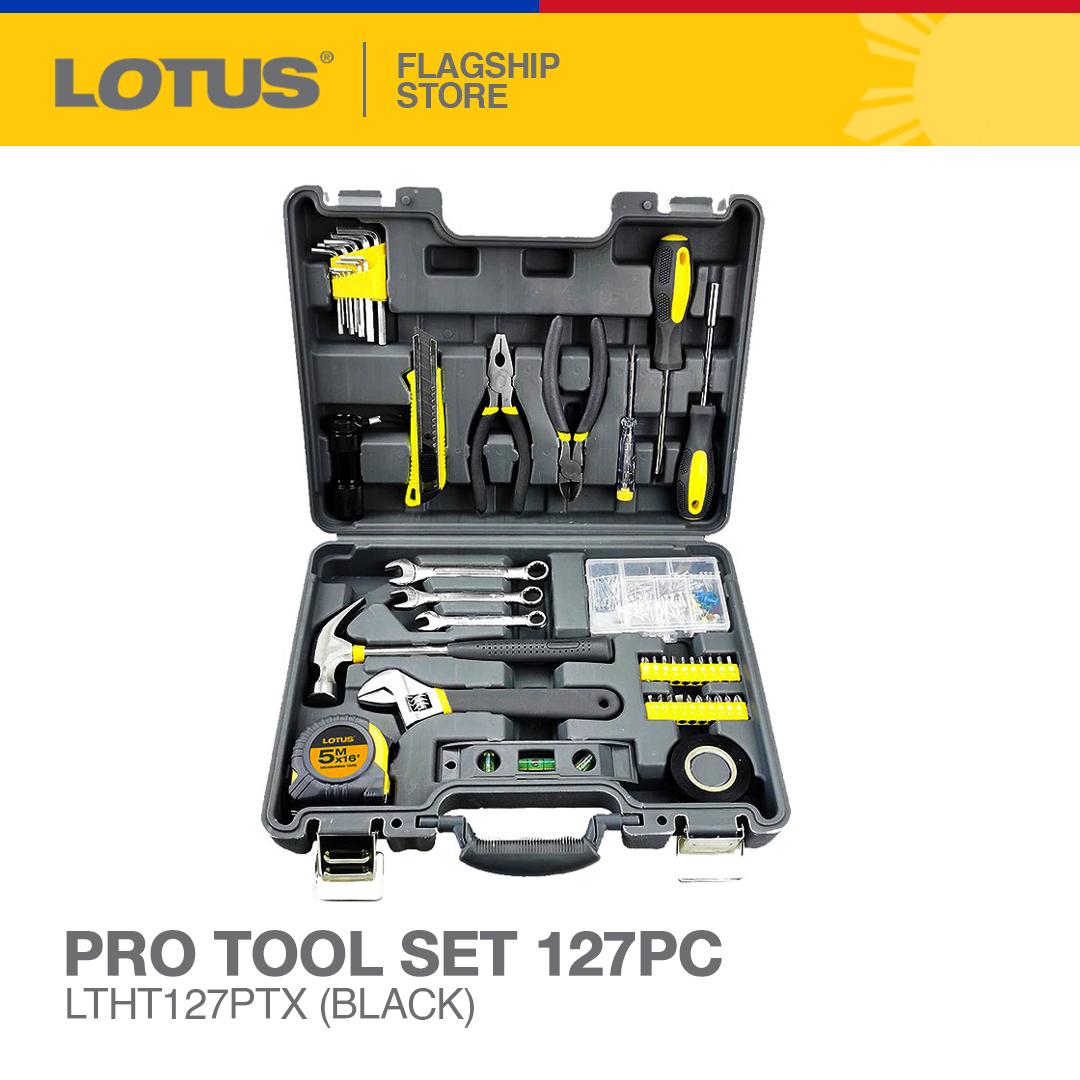 Lotus PRO Tool Set 127PC LTHT127PTX - Hand Tool Set | Lazada PH