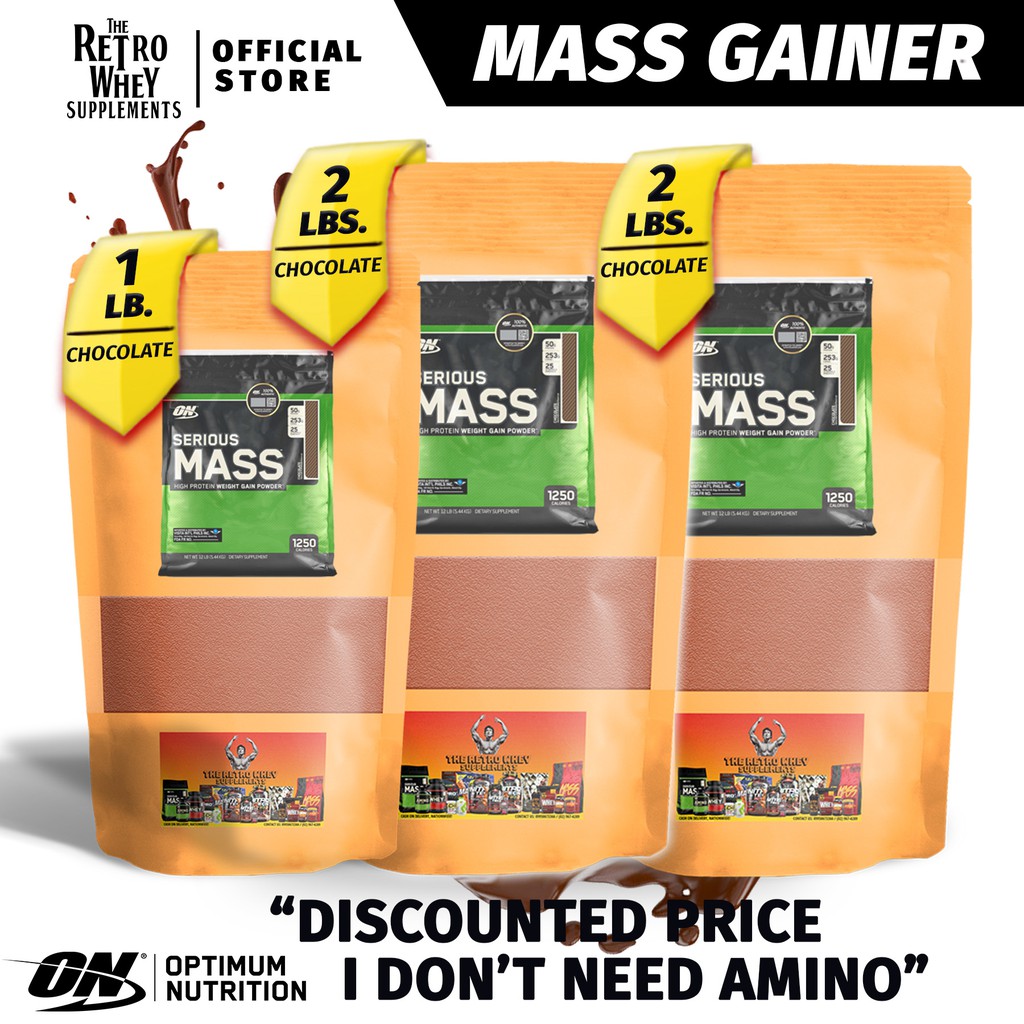 immediate delivery ON Serious Mass 1LB. - 5LB | Choose ur FREE Mutant ...