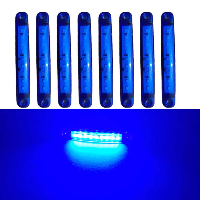 10pcs / set truck vehicle LED side light pick-up sign Trailer sign ...
